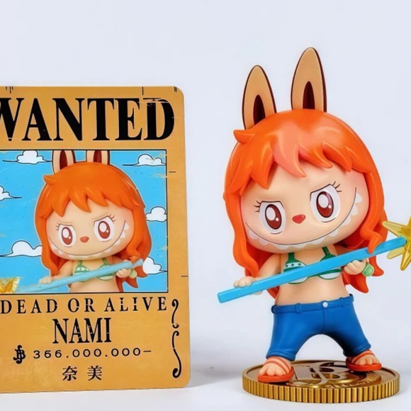 POP MART | Other | Popmart Limited Edition One Piece Labubu Figurine ...